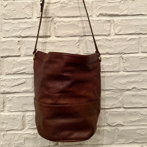 Architect | Bags | Vintage Architect Leather Bucket Bag | Poshmark